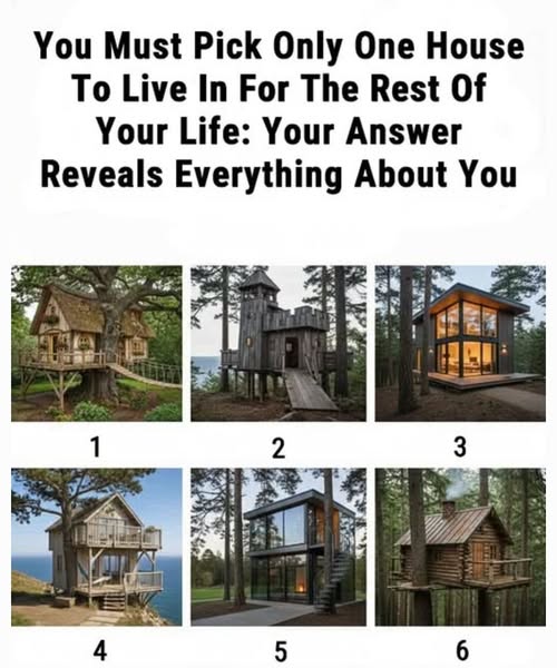 Choose One House to Live In Forever — Your Choice Says More About You ...